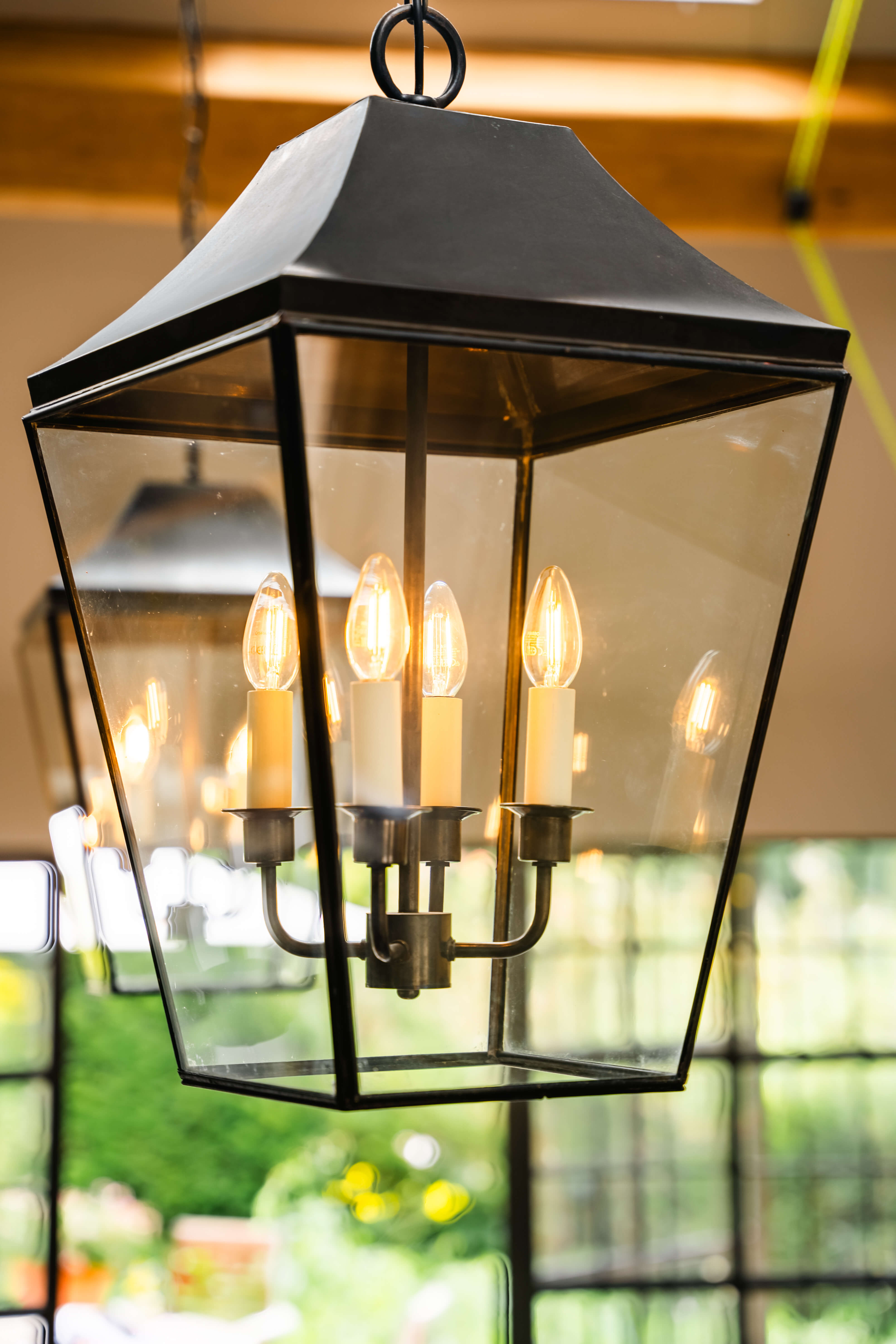 Kemble Hanging Lantern Large 4bulb