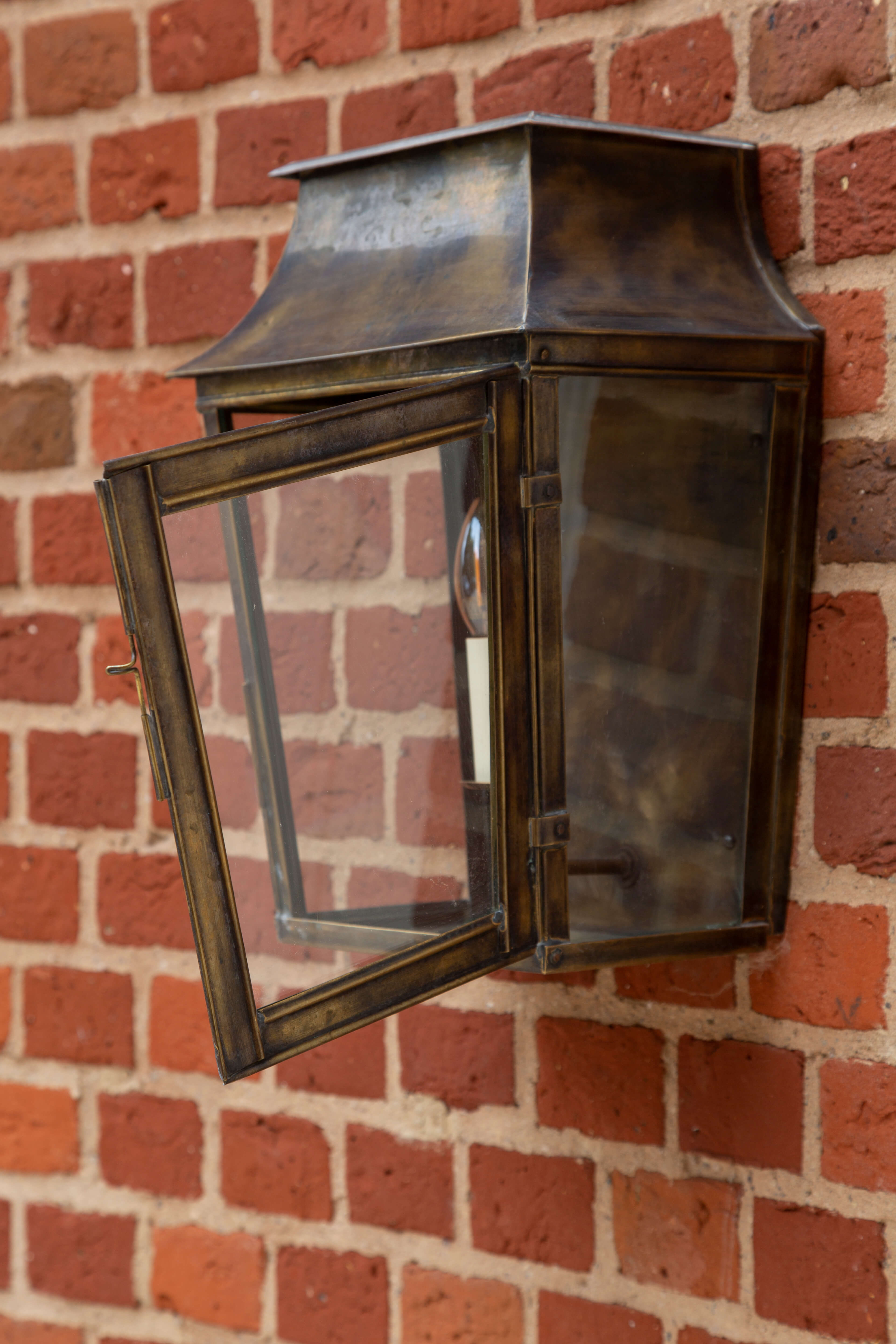 Bespoke outdoor lanterns for a new country house