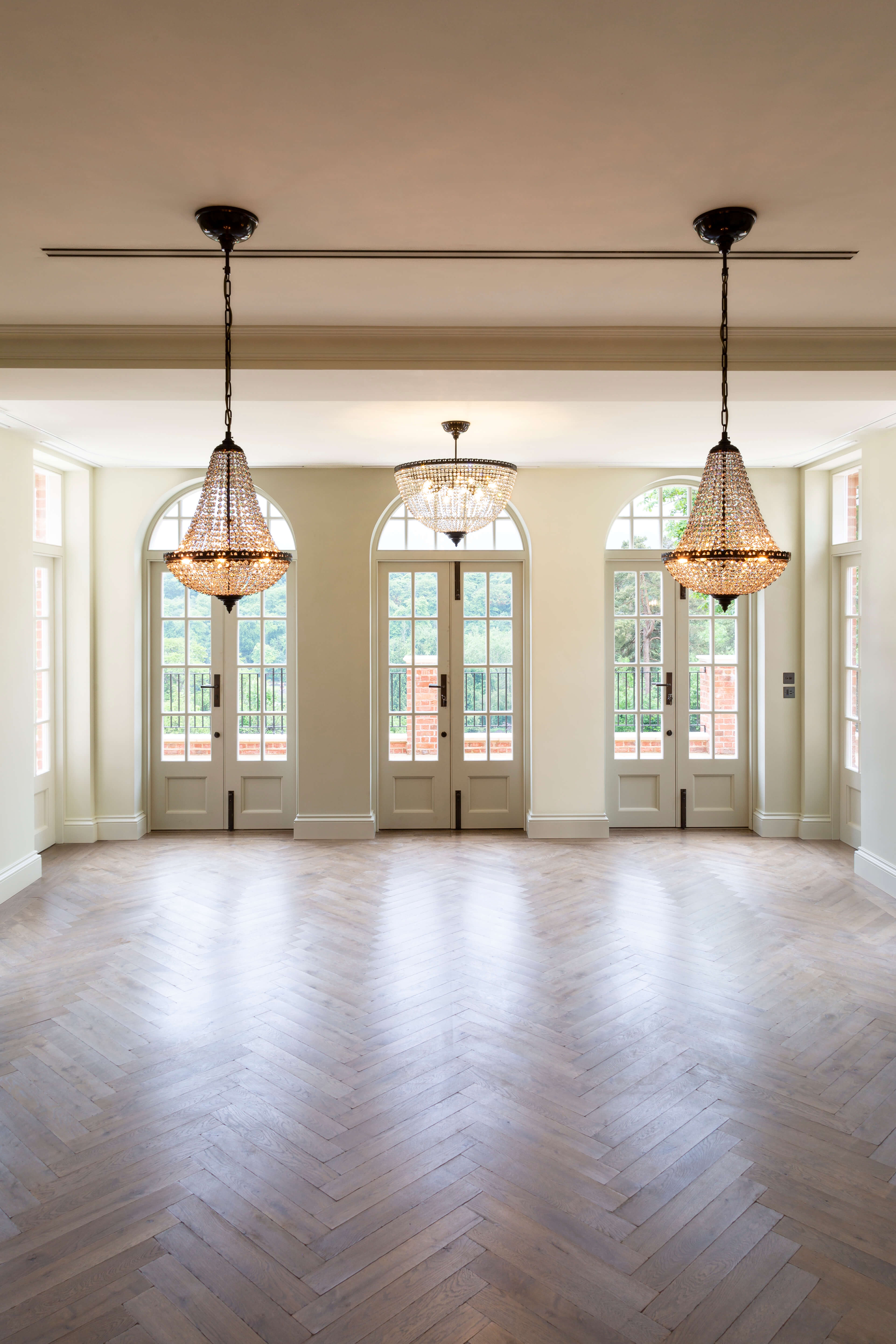 Bespoke Chandelier for a new build house in Henley-on-Thames